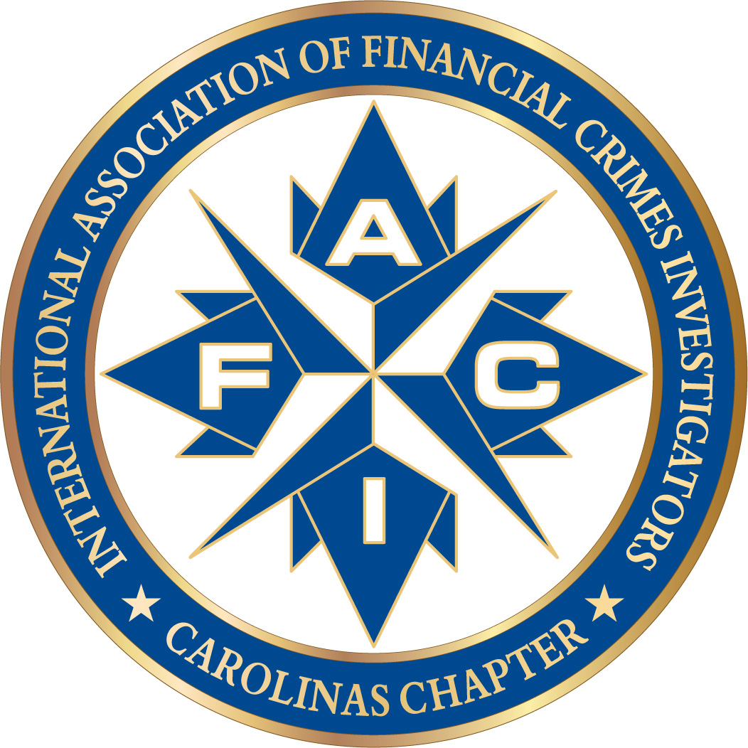 IAFCI Carolinas Chapter 2 Day Training Seminar, November 8-10, 2022